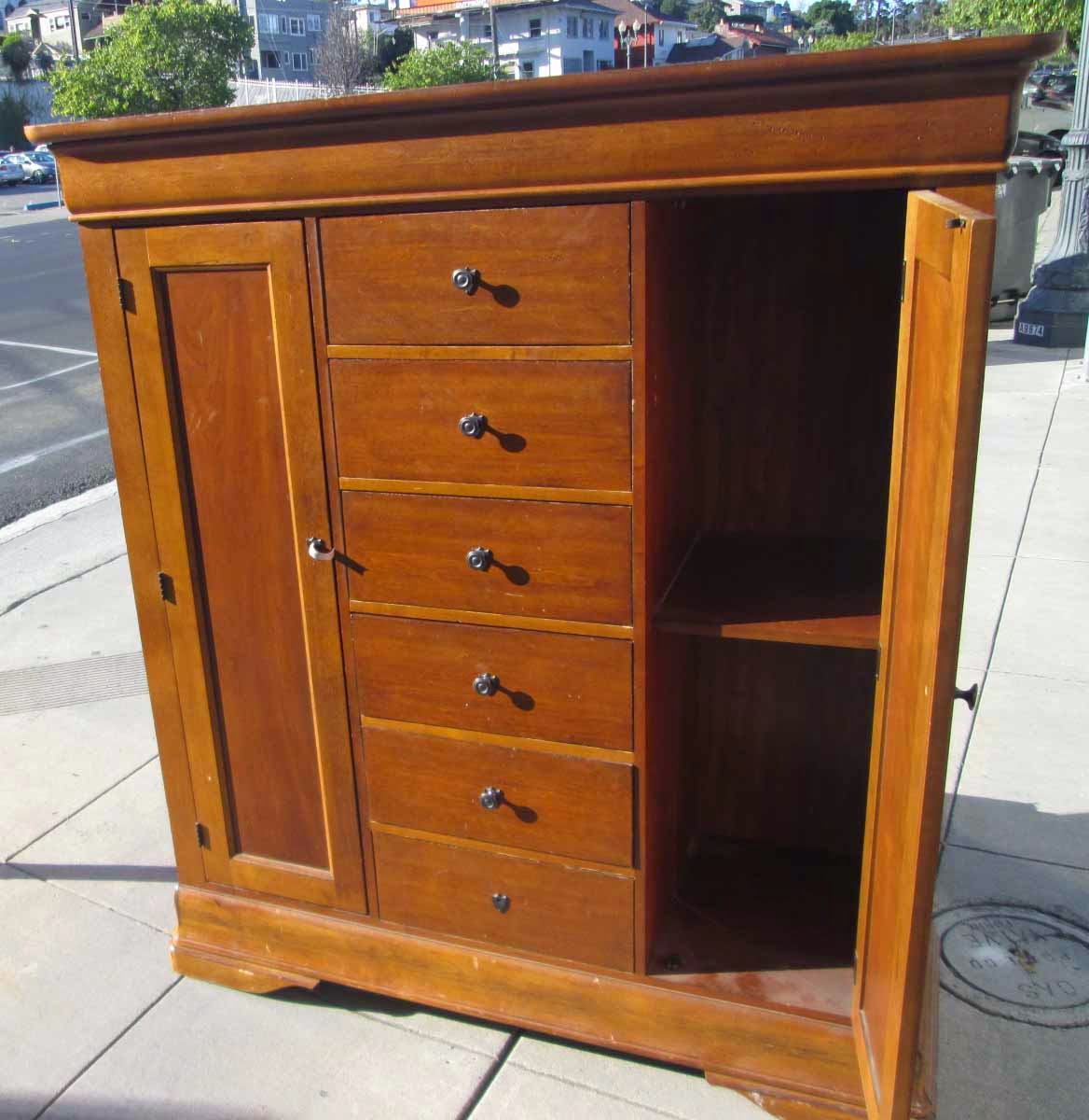 UHURU FURNITURE & COLLECTIBLES: SOLD Double Chifferobe - $135
