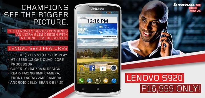 Lenovo S920: Specs, Price and Availability in the Philippines
