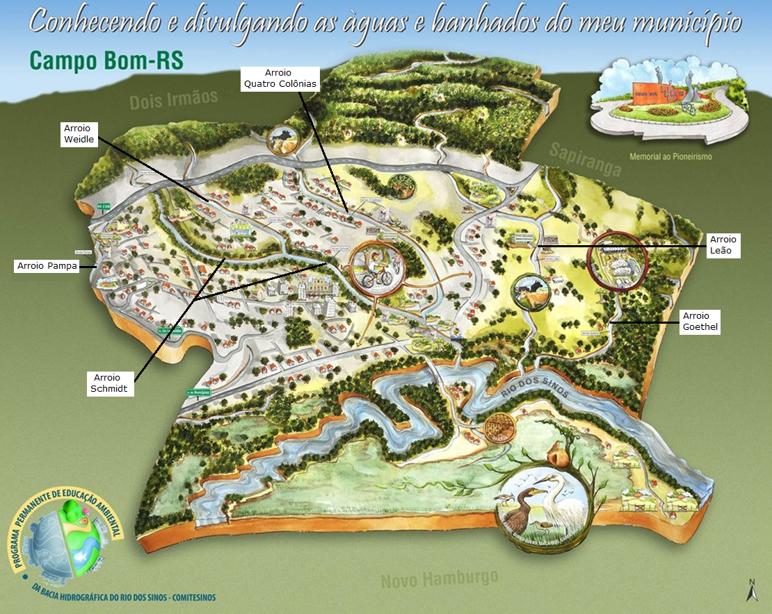 UM OLHAR SOBRE CAMPO BOM: HIDROGRAFIA DE CAMPO BOM