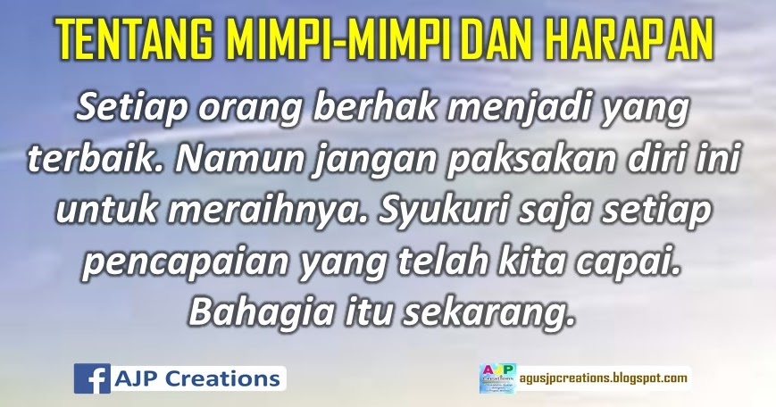 29 Kata Motivasi Tentang Mimpi - Mutiara Kehidupan Bermakna