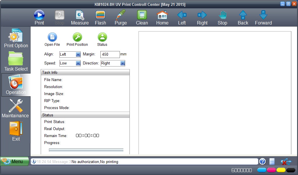 installasi software KM512i