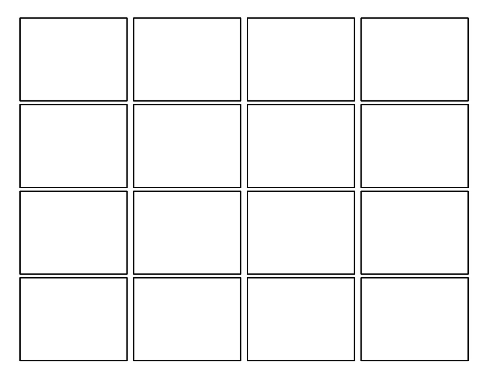 3rd Grade: First Batch of Comic Templates