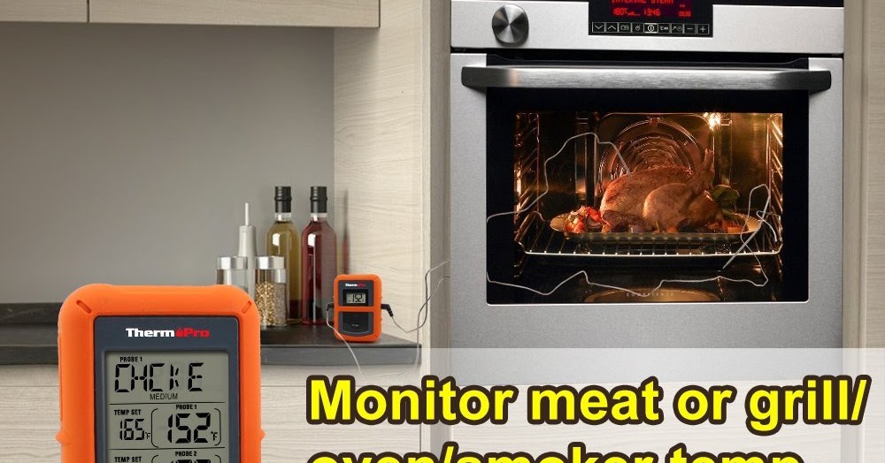 Best Meat Food Remote Wireless Instant Read Digital Thermopro ...