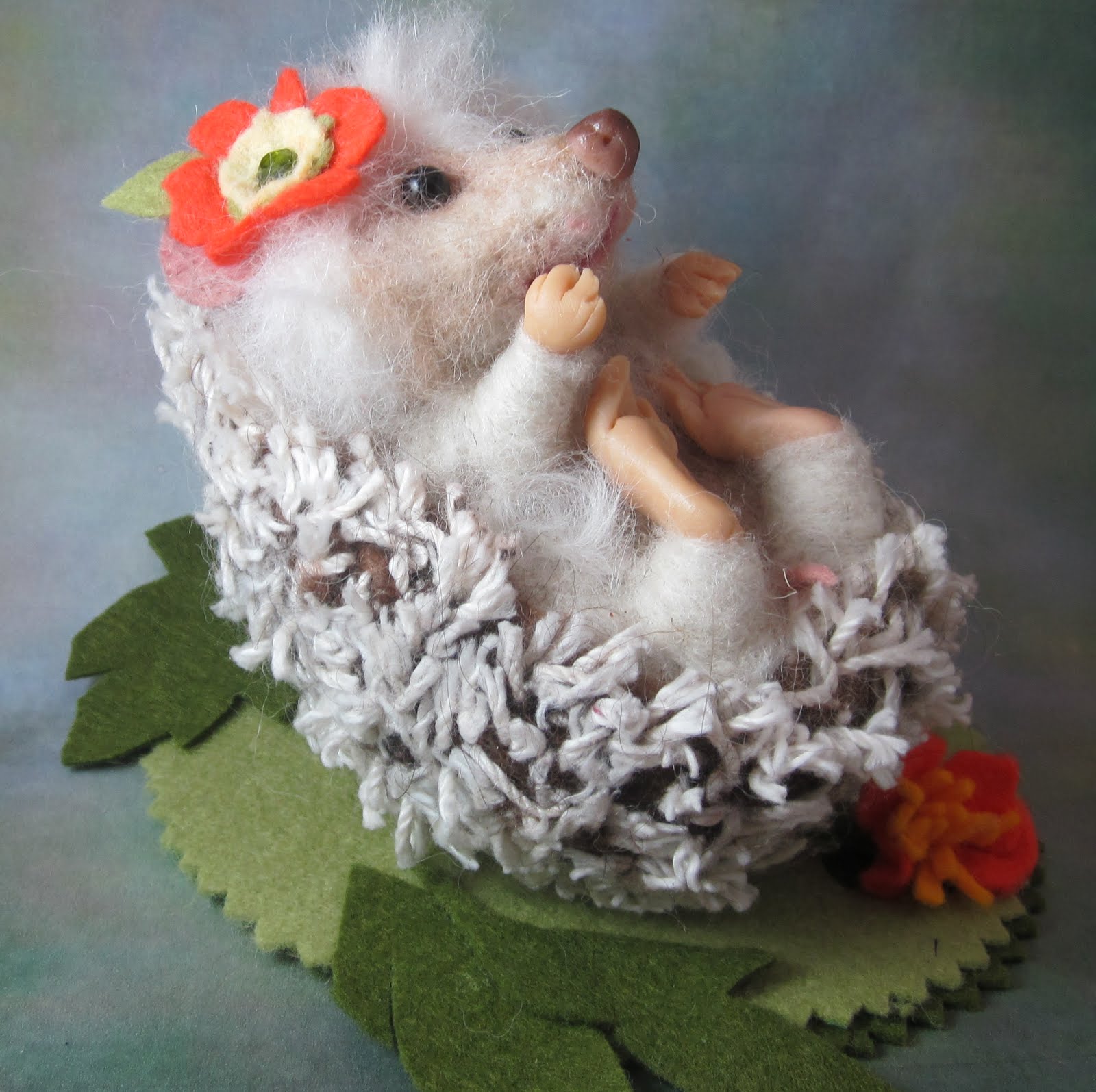Needle Felted Art by Robin Joy Andreae: Roly' Poly