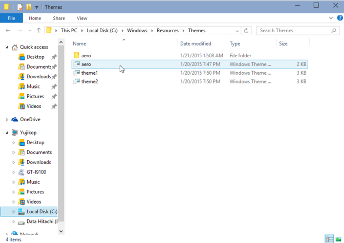 How to Enable Aero Lite Theme Windows 10 ~ just knowing solution