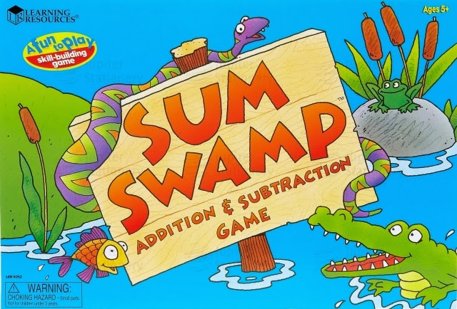 GJJ Games: GJJG Game Reviews - Sum Swamp - by Learning Resources