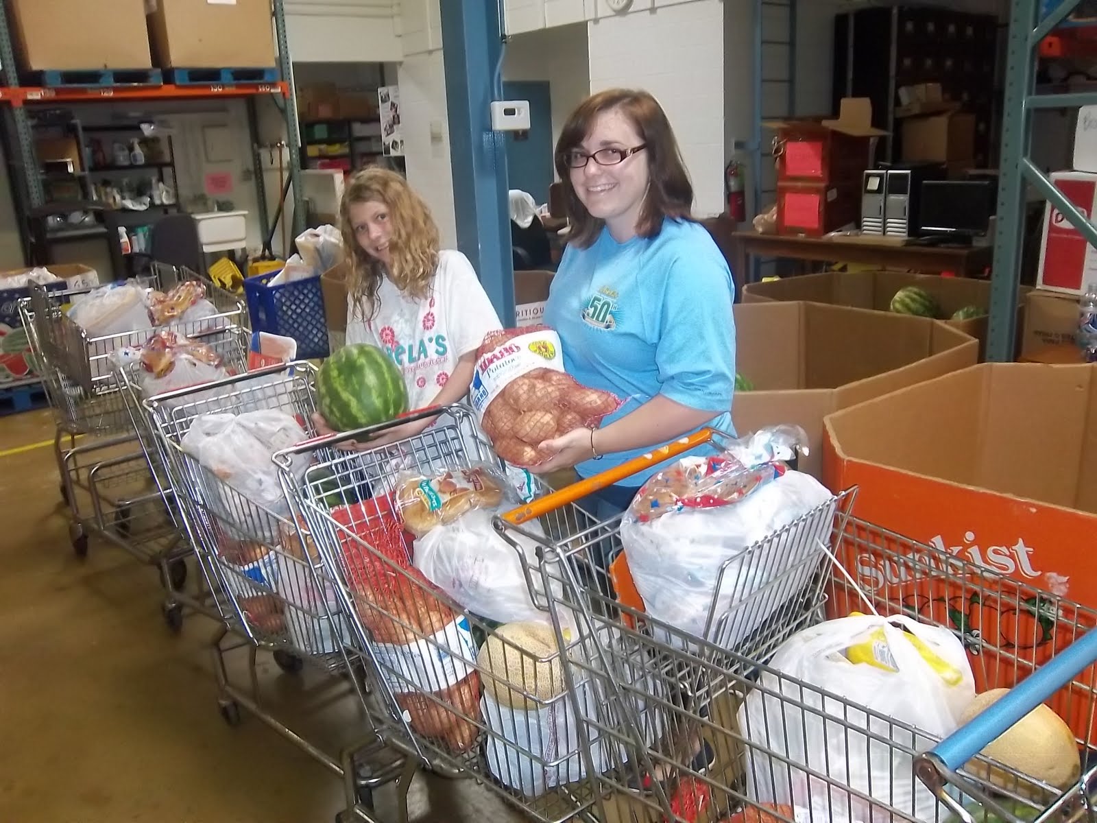 Humanitarian Service Project: Feed the Kids, A Success!