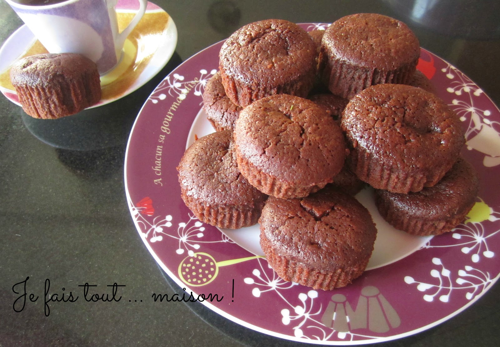 Financiers au chocolat