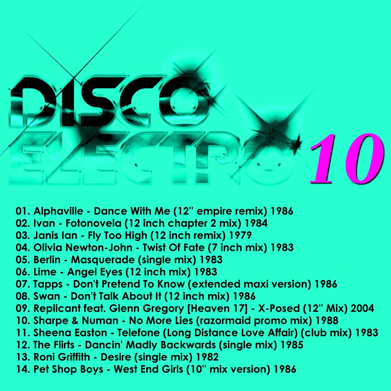 RETRO DISCO HI-NRG: DISCO ELECTRO 10 - Various Original Artists ...