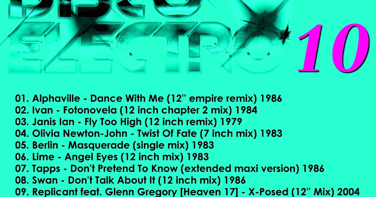RETRO DISCO HI-NRG: DISCO ELECTRO 10 - Various Original Artists ...