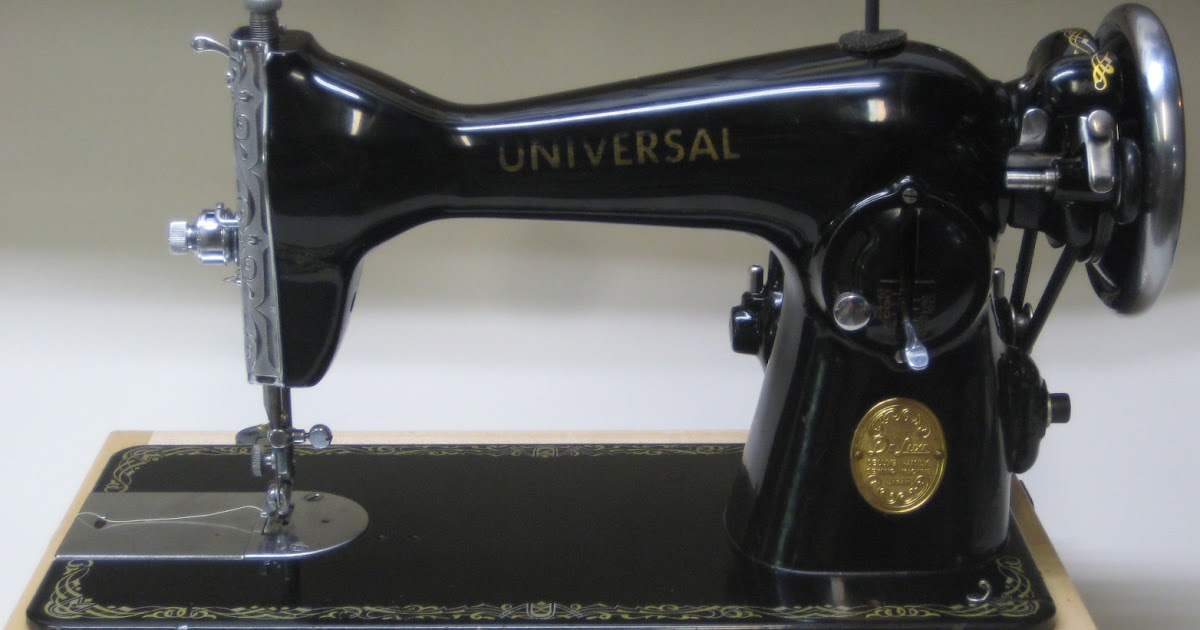 MI Vintage Sewing Machines: Universal Sewing Machine (1950s) Clone