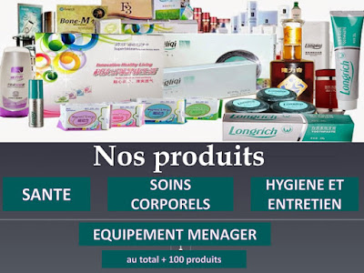 LONGRICH BENIN: PRODUITS
