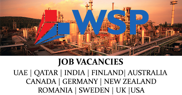 WSP Job Vacancies - Gulf Job Vacancies