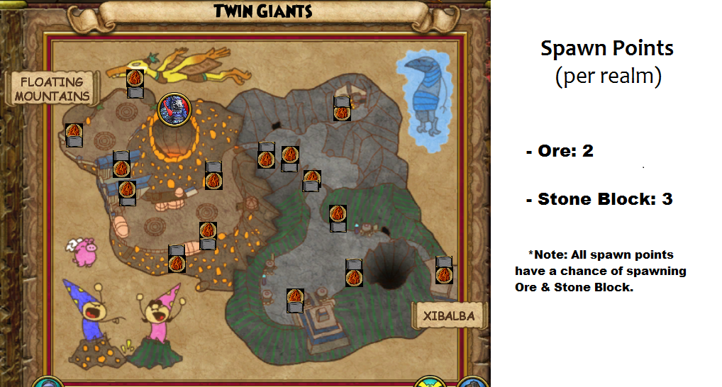 The Two-Headed Wizard: Wizard101 Reagent Maps