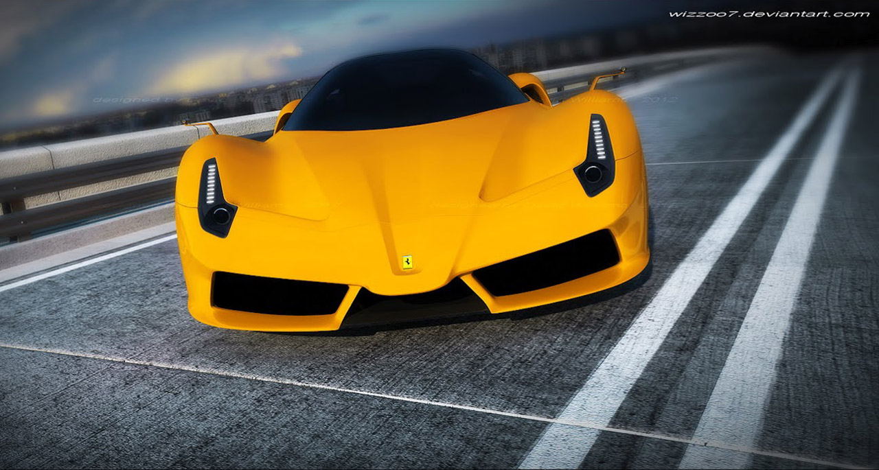 Ferrari F70 Hybrid Supercar Concept