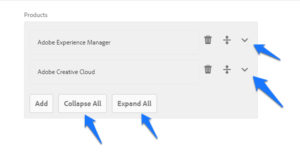 Experiencing Adobe Experience Manager (AEM, CQ): AEM 64 - Touch UI Expandable Collapsible ...