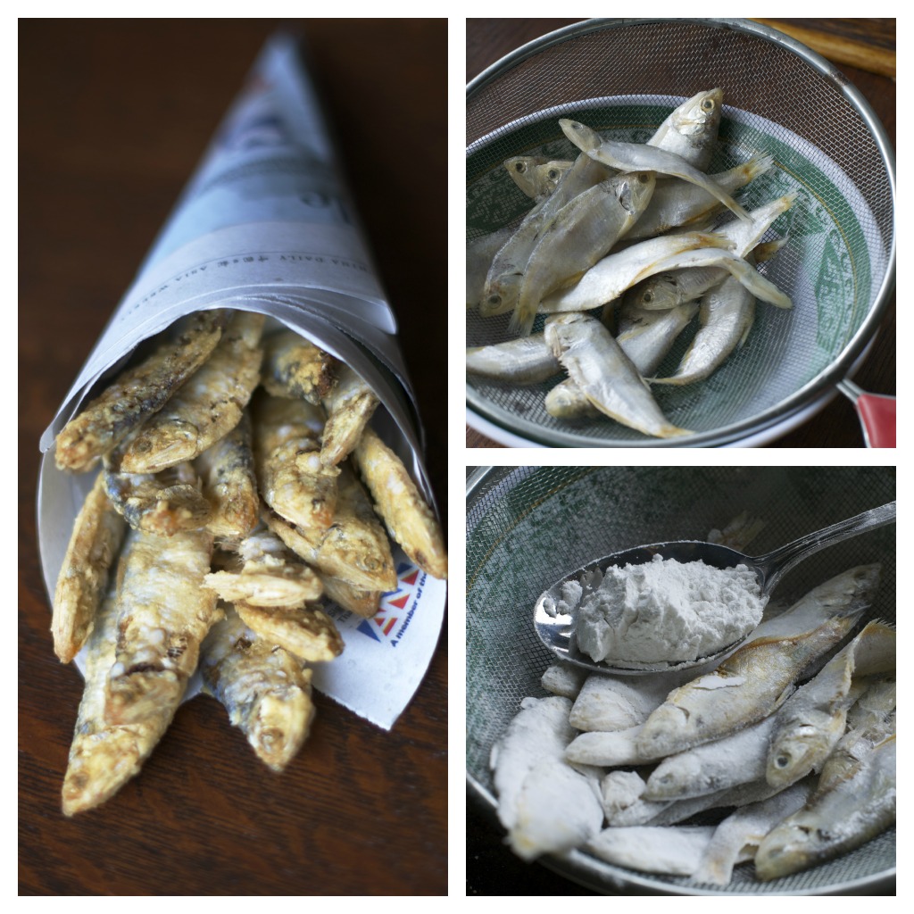 Indonesian Medan Food: Ikan Asin Kresek ( Crispy Salted Fish )