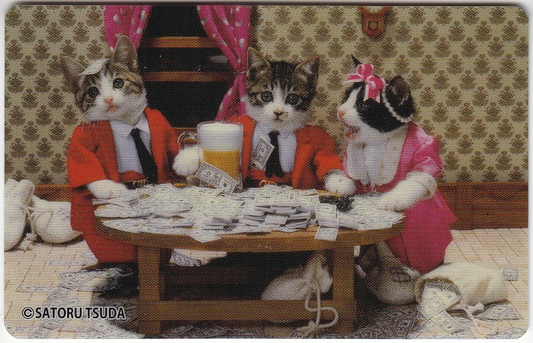 The Chronicles of Fuji: Japanese Kitty Cat Cards?