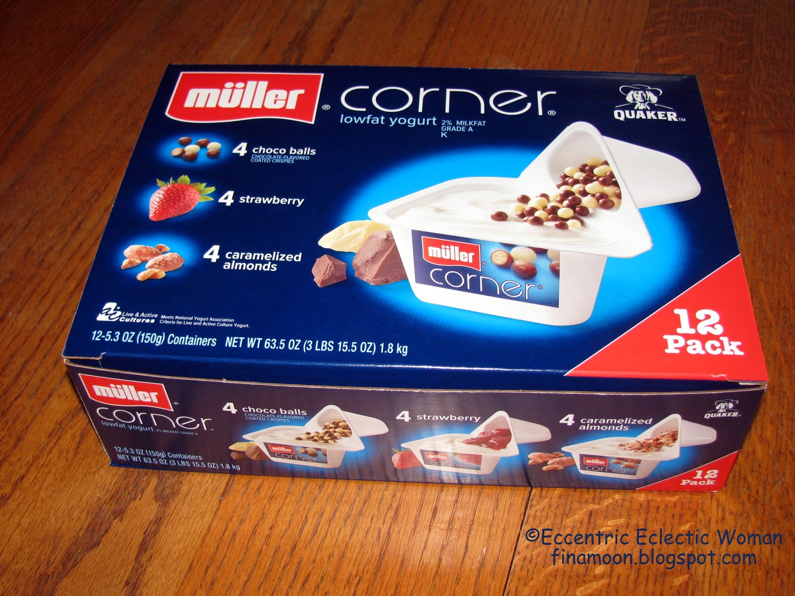 Eccentric Eclectic Woman: Müller Corner Yogurt Review and Costco ...