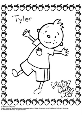 Pinky Dinky Doo Coloring Pages