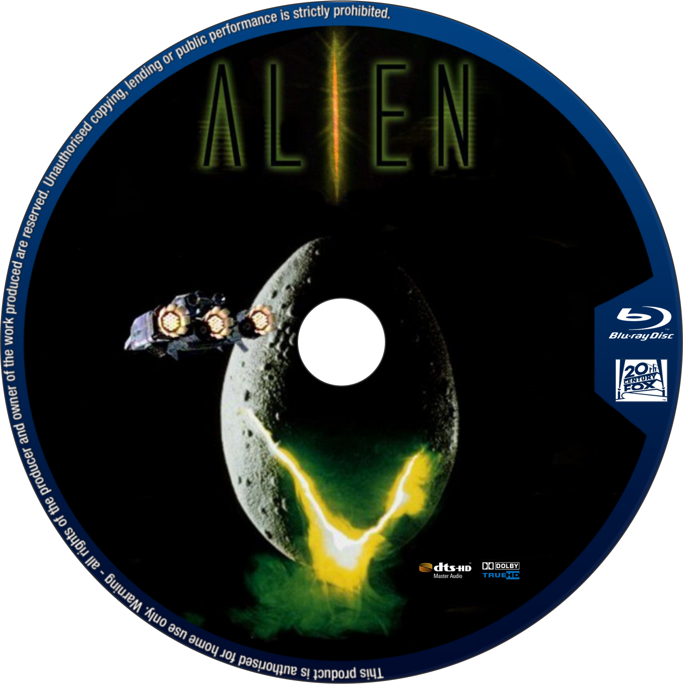 CAPAS DVD-R GRATIS: Alien 1, 2,3 e 4 - Blu Ray - Label