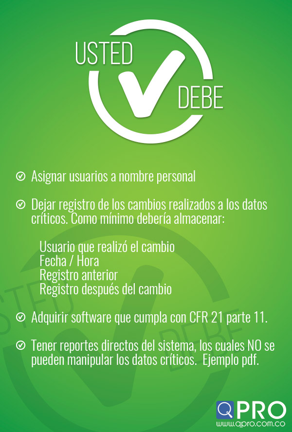 Qpro | qpro.com.co: Que es integridad de datos