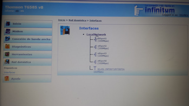 MTL UPSUM J. Manuel Guerrero: Configurar modem TELMEX HG530 modo Puente ...