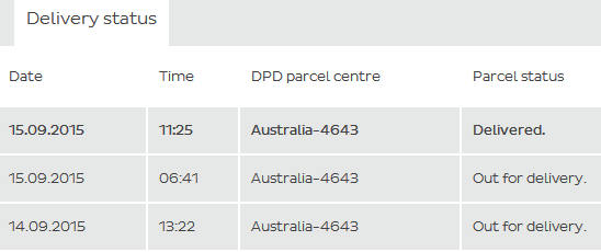 trackingmore: Two ways to track your DPD package