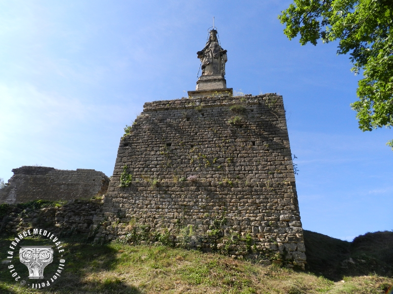 LA FRANCE MEDIEVALE: SABRAN (30) - Château-fort