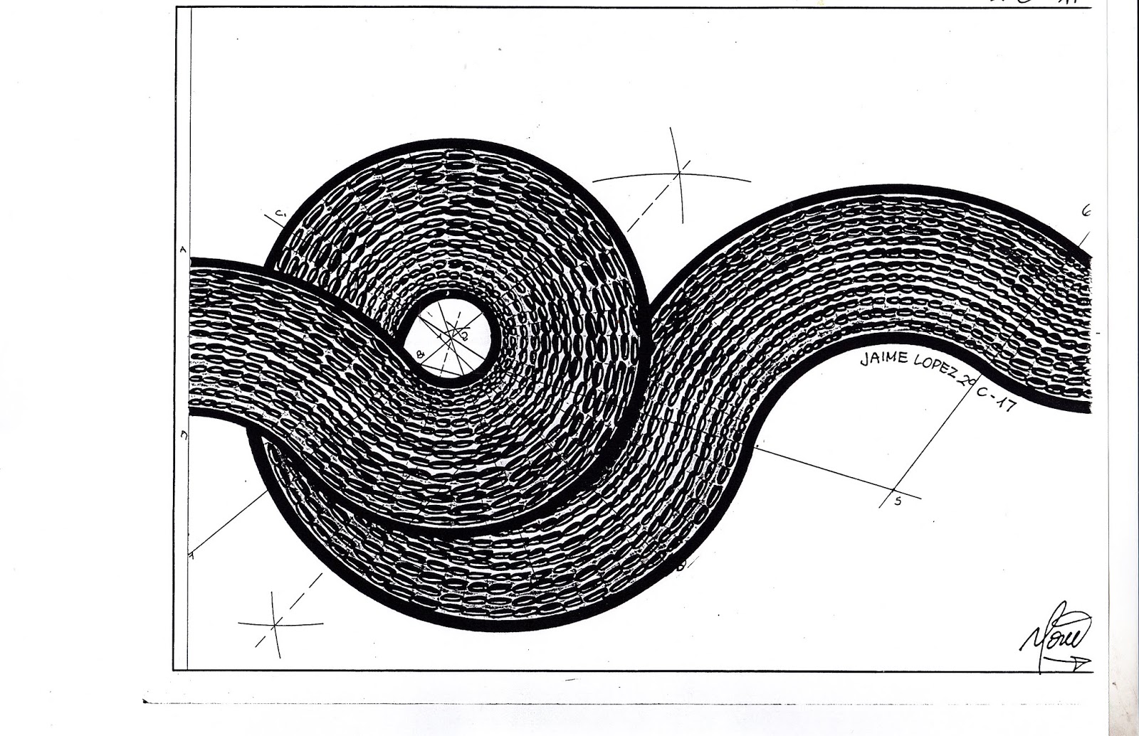 THE IDEA EXCHANGE: 91. 2º ESO. TANGENCY.HOW TO CREATE A SNAKE WITH ...