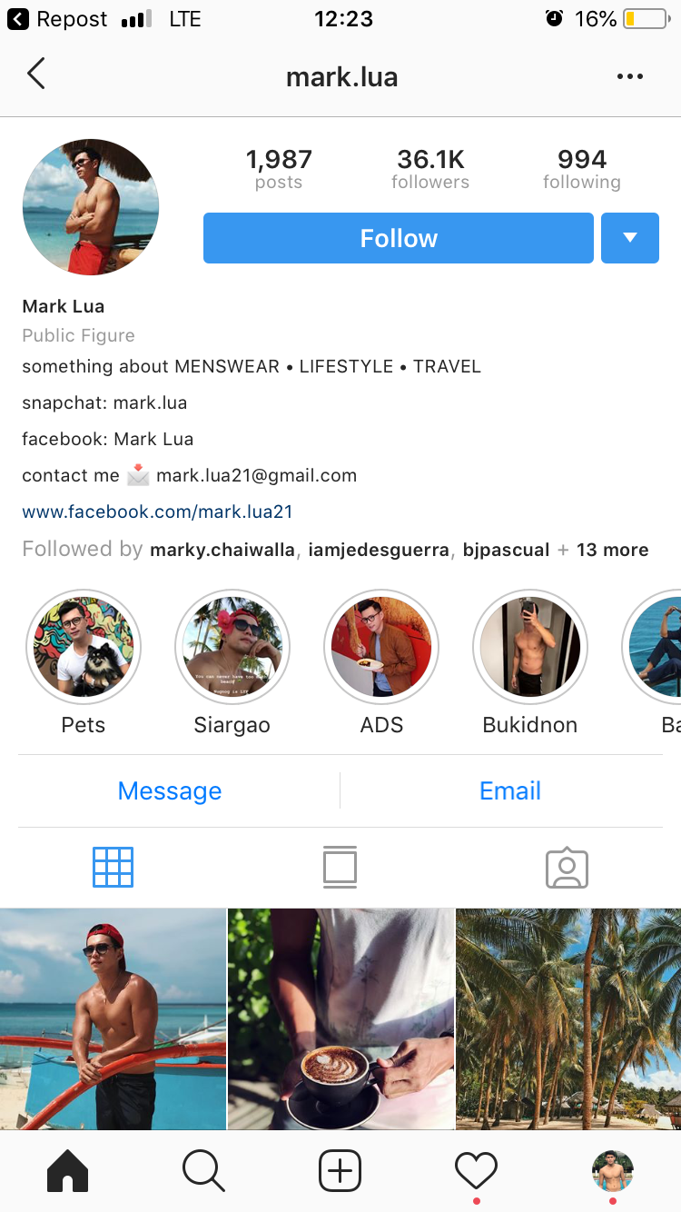 Shirtless Filipino on Instagram: July 2018