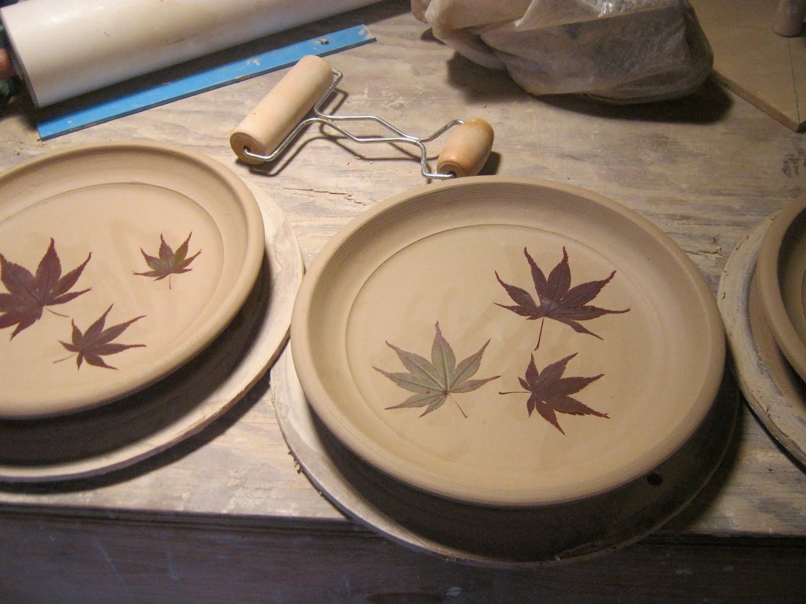 Meesh s Pottery Slip And Leaf Technique Meesh s Pottery Slip And Leaf Technique