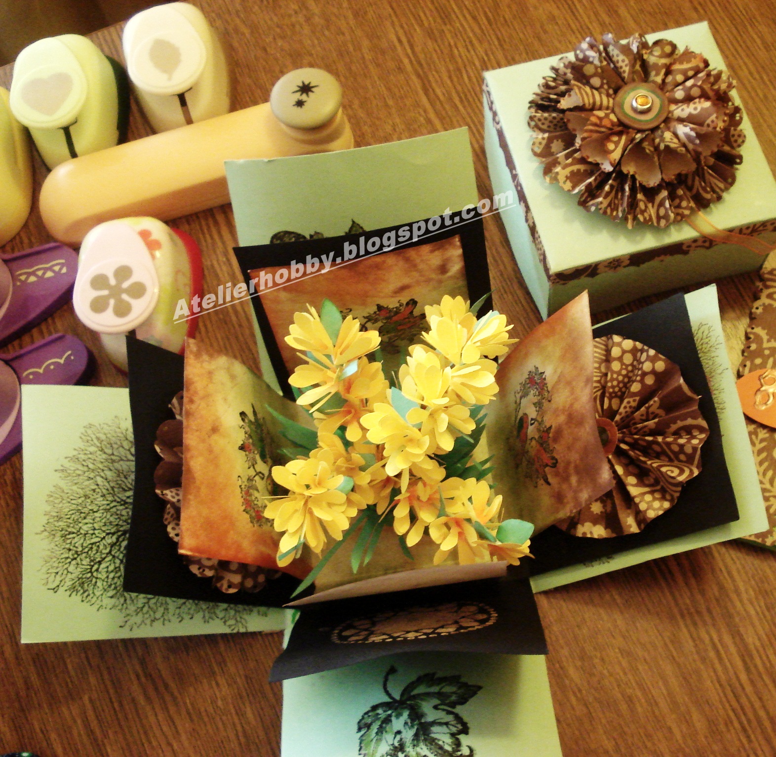 Tutorial flori de primavara din hartie | Handmade Atelier