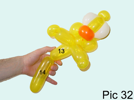 CLASSICAL: Balloon chicken