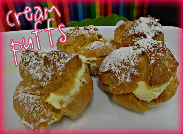 MOM'S FAMOUS CREAM PUFFS! - Hugs and Cookies XOXO