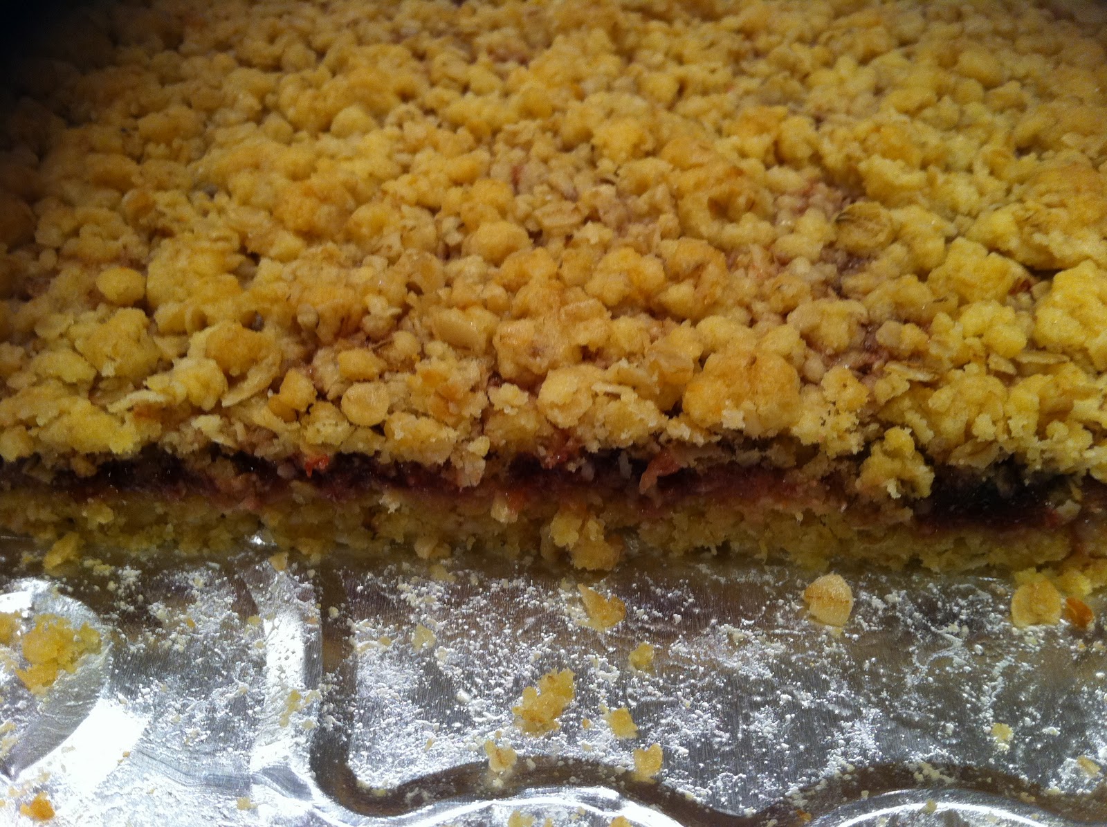 The Cookie Crumbles: Raspberry Oat Bars (Easy Things to do with Cake ...