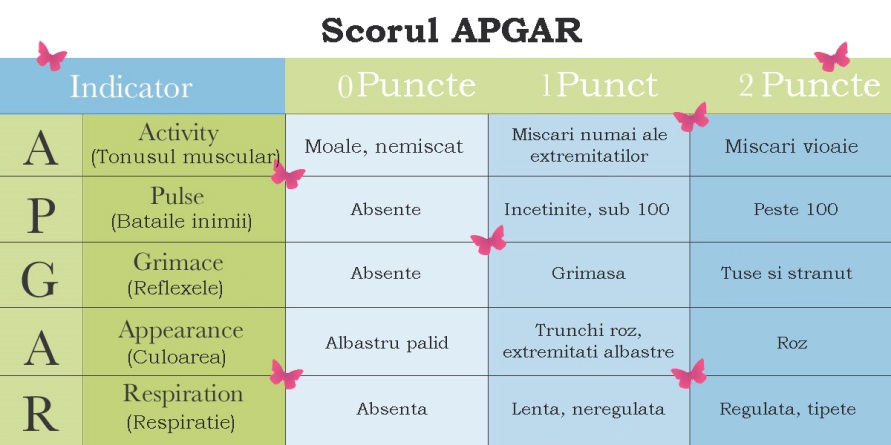 AMG: Tehnici de nursing , recapirulare - C 42:Scorul apgar , Toaleta ...