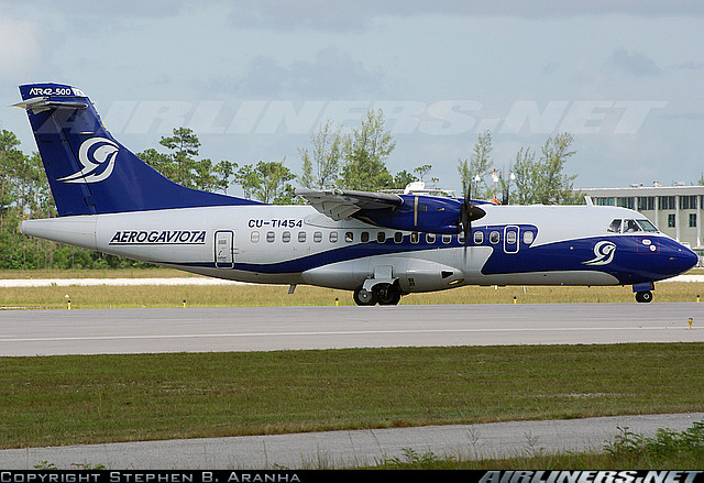 World Airfleets: Aerogaviota - ATR42-500 - CU-T1454