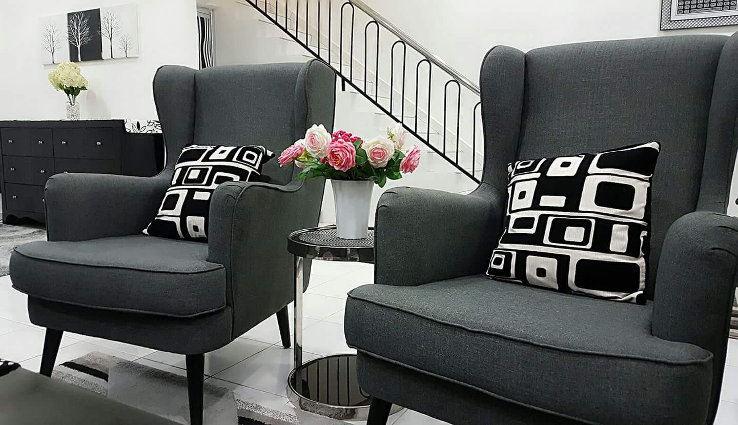 The Journey Of My Life @--: Deko : Si Kembar Wing Chair SSF