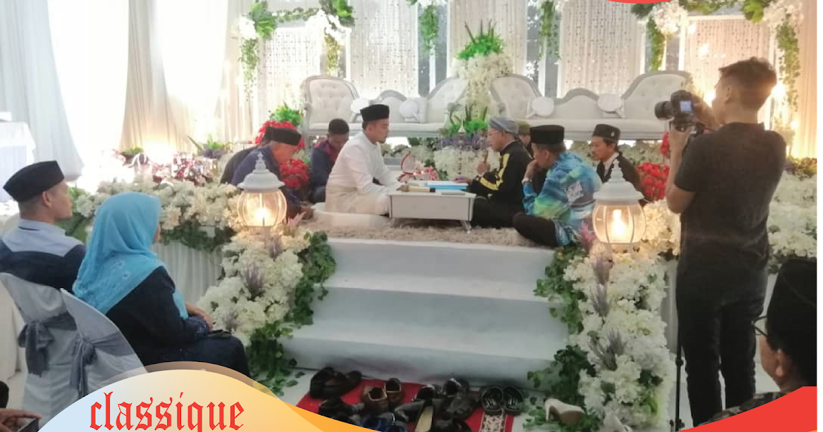NIKAH DAN SANDING DI DEWAN CLASSIQUE, MELAKA ~ CLASSIQUE WEDDING HALL
