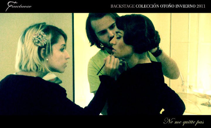 Ana Paula Rodriguez Fans: Ana Pau backstage "Fructuoso"