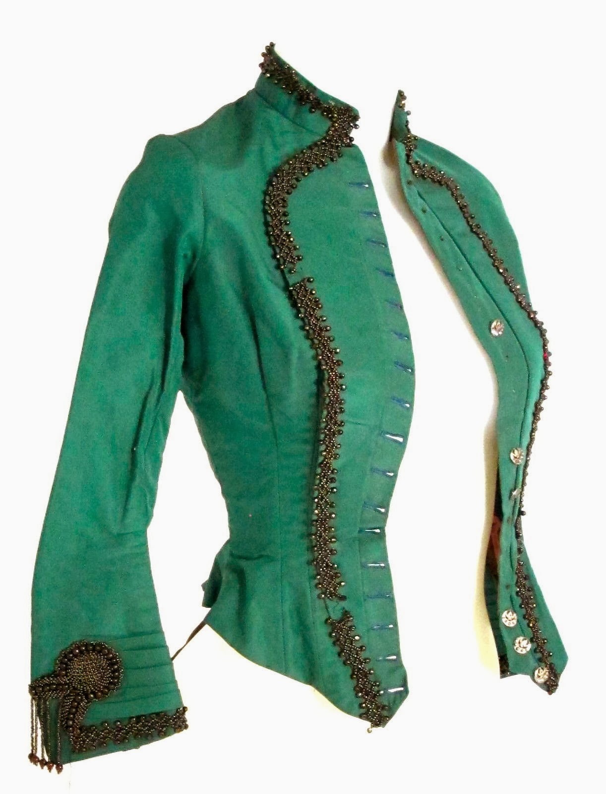 All The Pretty Dresses: Natural Form Green Bodice