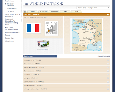 Fire + Ice: David Pallmann's Technology Blog: CIA World Factbook Data ...