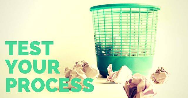 Test your Process ⋆ Work Better, Not Harder