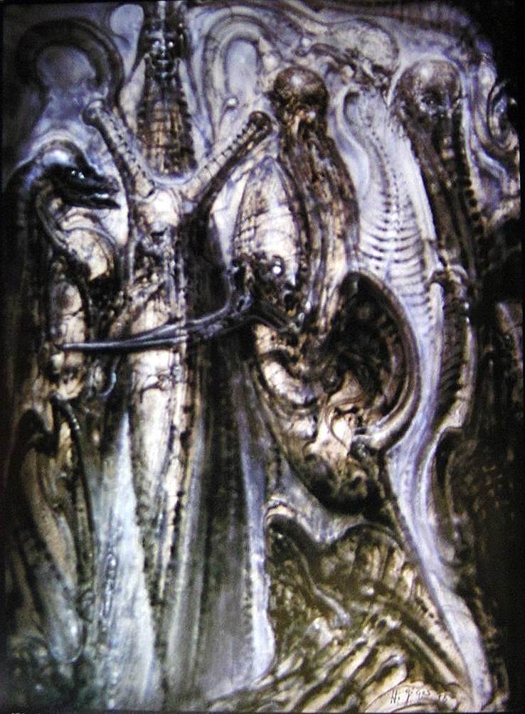 Alien Explorations: HR Giger's HP Lovecraft's Visit (work 401 ...