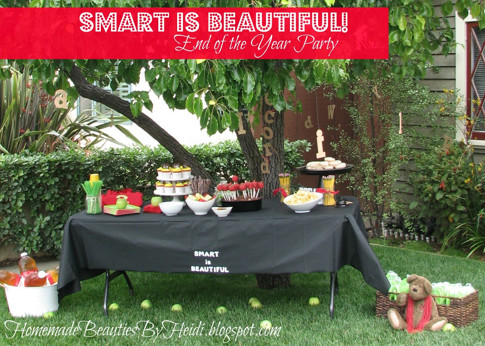 Homemade Beauties By Heidi: SMART is BEAUTIFUL! End of the Year Party!