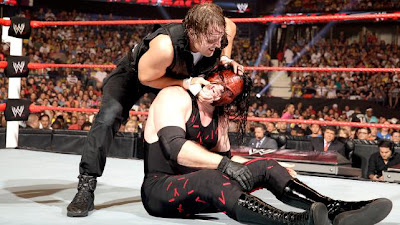 WWE In live!!!!: DEAN AMBROSE vs KANE