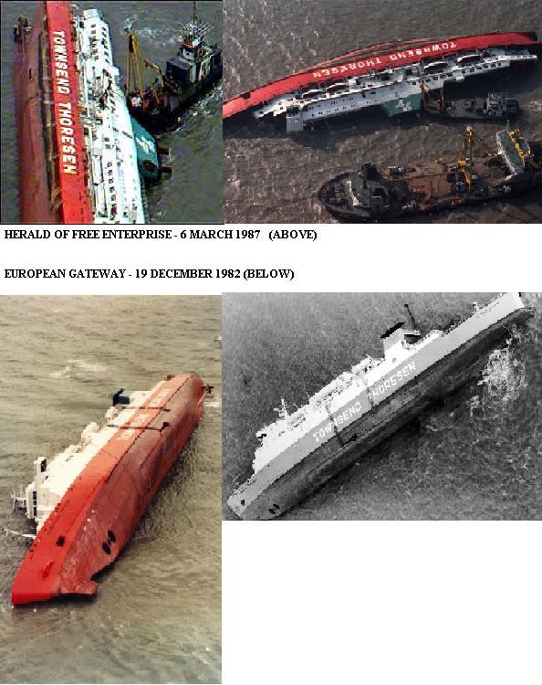 Felixstowe Dockers: European Gateway Sinking Off Felixstowe - Old Pics ...