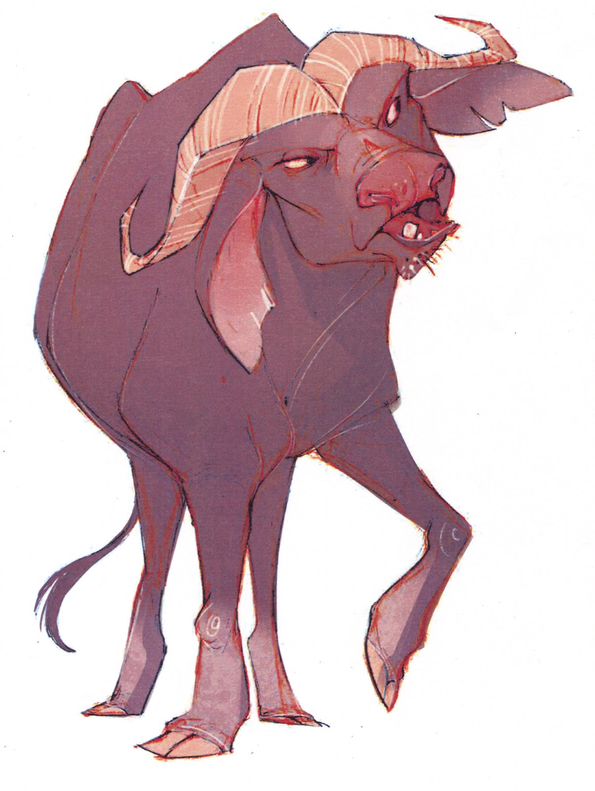 BAUER POWER!: Water Buffalo: The Legend of Tembo Character Design