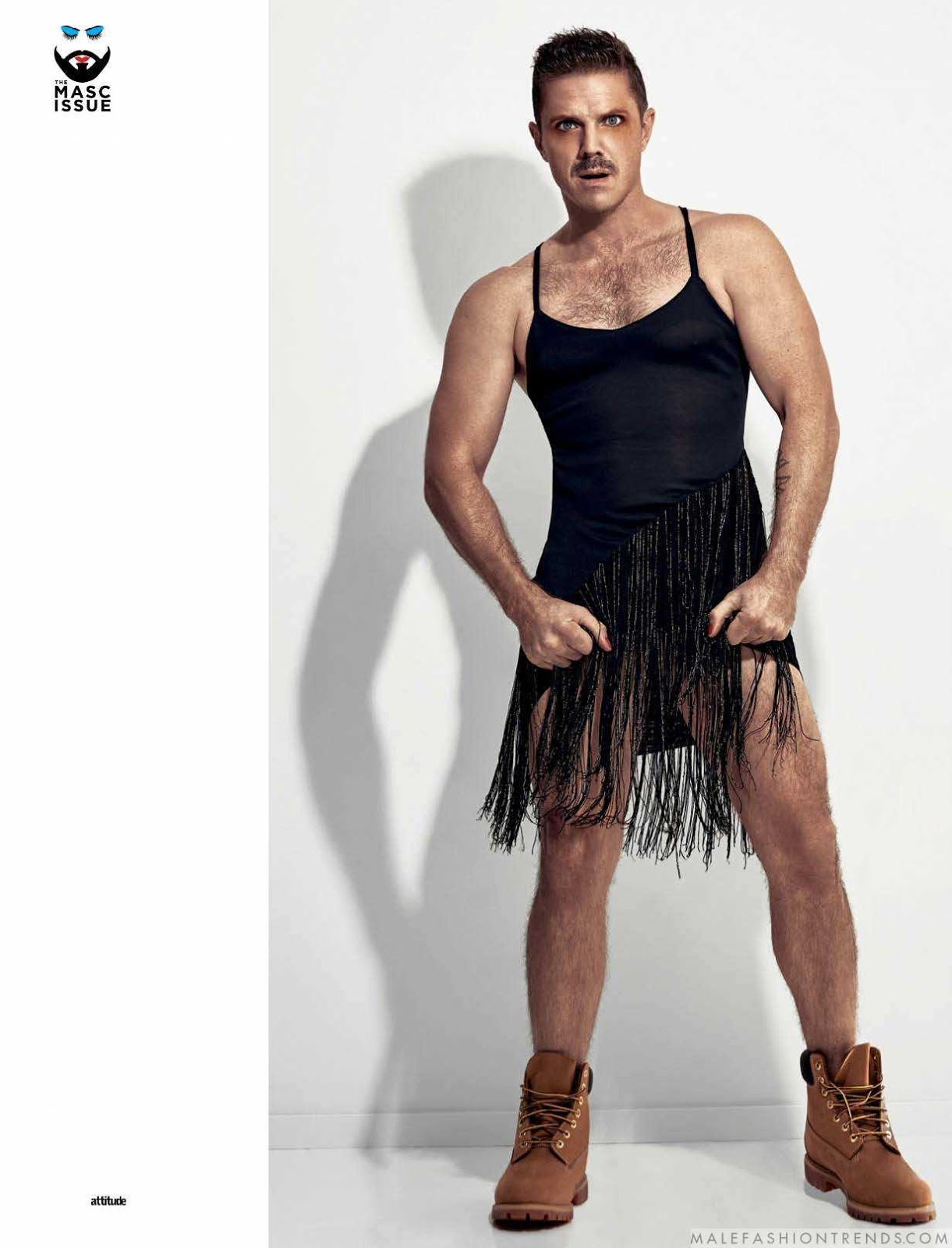 Jake Shears protagoniza el número de la masculinidad de Attitude Magazine